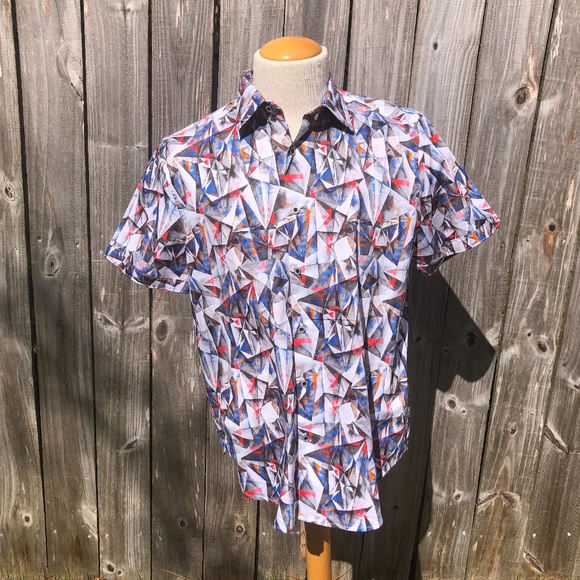 Robert Graham | Shirts | Robert Graham Hollick Ss Button Down | Poshmark
